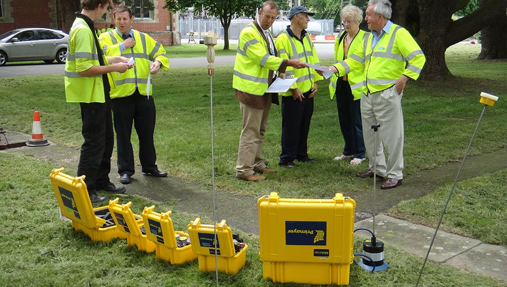 Primayer | Water leak detection, data logging, flow equipment
